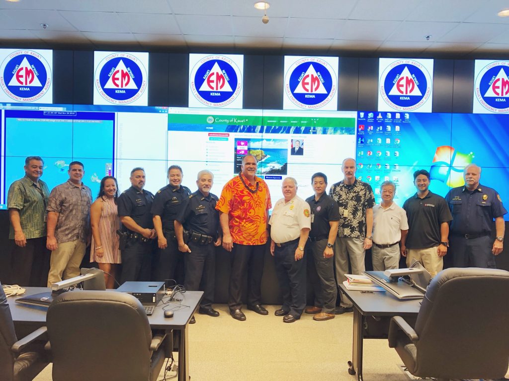 Hawaii Ahe KEMA Unveils New 18-screen Video Wall in Emergency ...