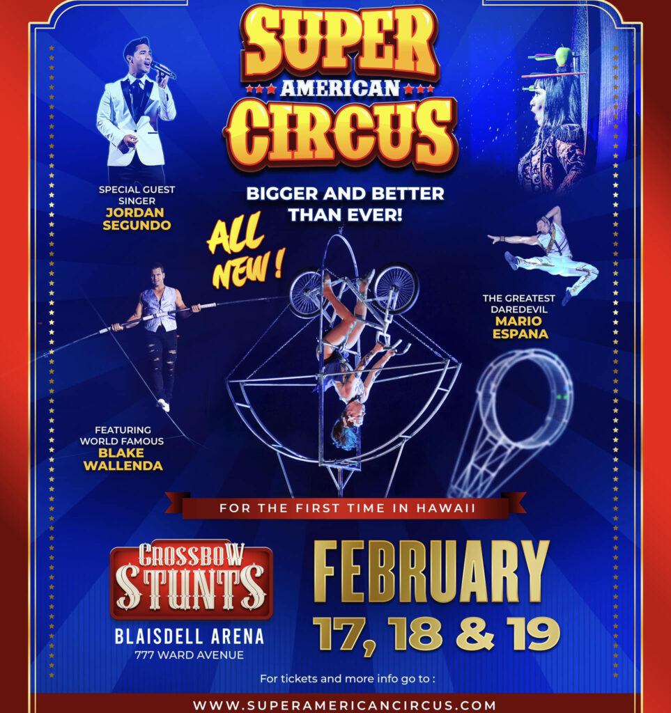 Hawaii Ahe The Circus is back! Super American Circus returns to Oahu ...